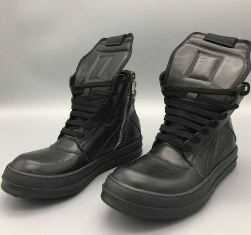 Rick owens geobasket triple black