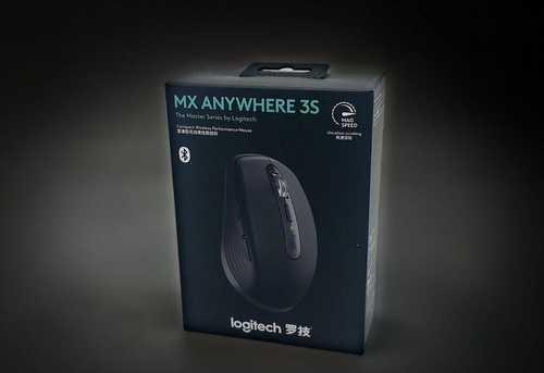 Logitech mx anywhere 3s мышь черная