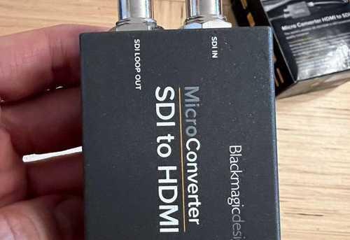 Blackmagic SDI to hdmi Micro Converter 3G