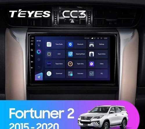 Автомагнитола teyes cc3 Toyota fortuner