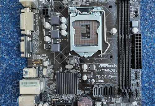 Материнская плата AsRock H81M-DG4