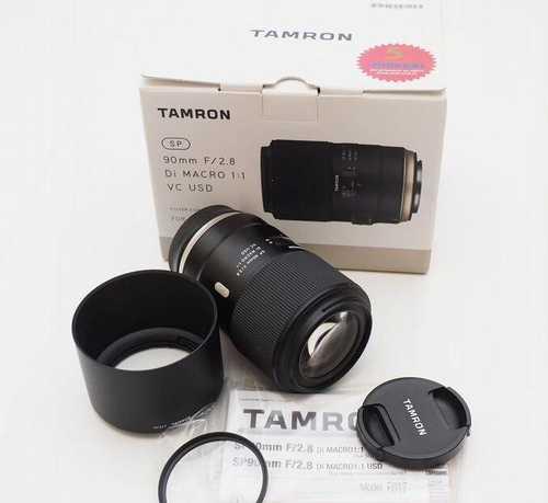 Tamron SP 90mm F/2.8 Di Macro 1:1 VC (F017) Canon