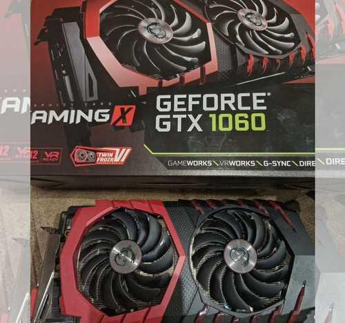 Видеокарта gtx 1060 3gb msi gaming x