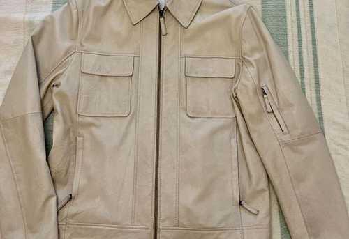 Кожаная куртка мужская 48 50 бу Испания