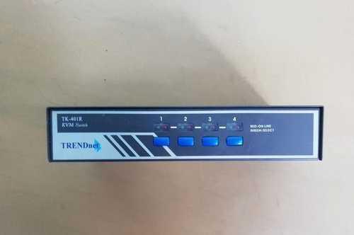 Переключатель KVM trendnet TK-401R