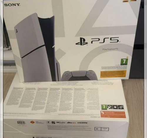 Sony playstation 5 slim с дисководом. Новая