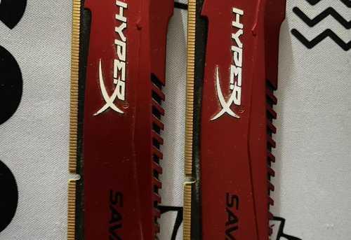 Оперативная память ddr3 1866 8gb 2x4 HyperX Savage