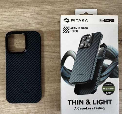 Чехол Pitaka MagEZ Case 4 для iPhone 15 Pro (6.1")