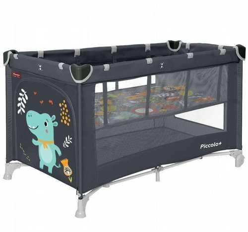 Манеж детский carrello Piccolo Plus Magnet Grey