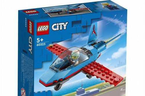 Конструктор lego city Трюковый самолёт 60323