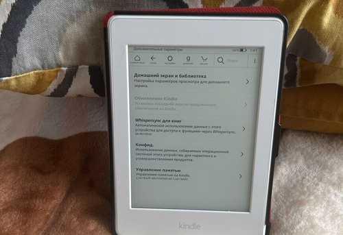 Электронная книга amazon kindle paperwhite3 3 gb