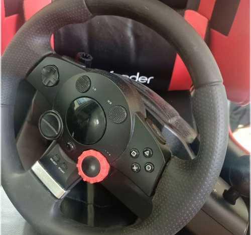 Руль logitech driving force gt