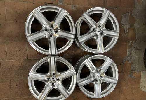 Диски литые LS 321 4x100 r17 серебро б/у
