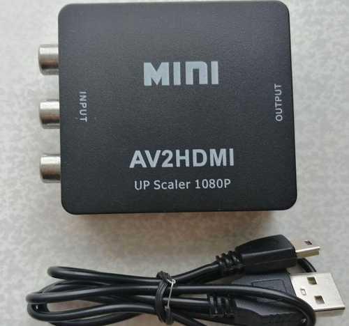 Конвертер Mini AV2hdmi