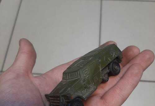 Машинка СССР железная Военная под ремонт