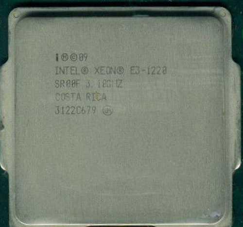 Процессор Intel Xeon E3-1220V2 3.1(3.5) Ghz S-1155