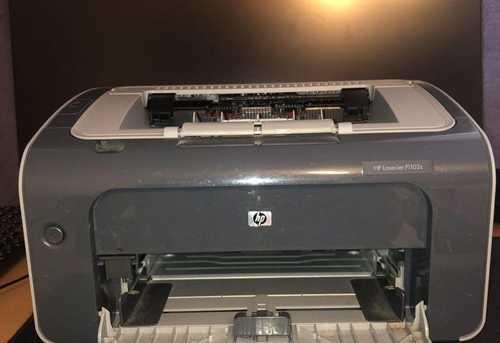 Принтер HP laserjet p1102s