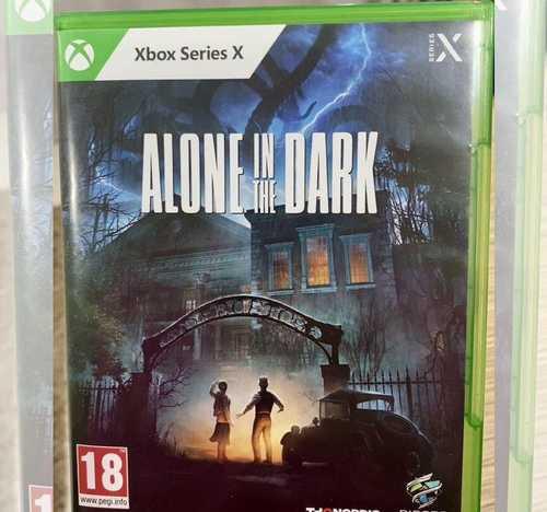 Диск Alone in the dark для Xbox Series X