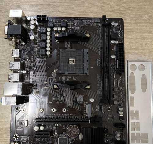 Материнская плата Gigabyte a320m-s2h