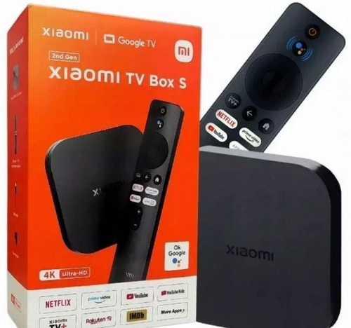 Tv приставка xiaomi mi box s