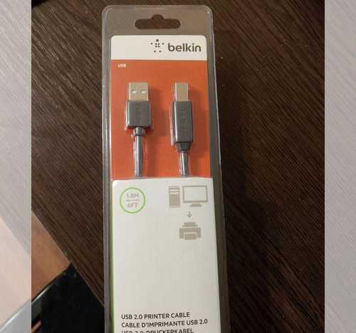 Кабель для компьютера Belkin USB-A(M)