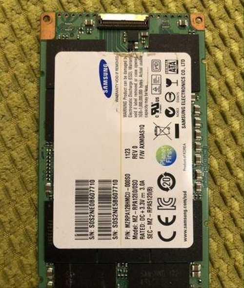 SSD ZIF LIF Samsung 128 GB 30 PIN диск