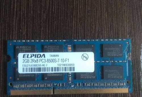 Оперативная память ddr3 для ноутбука