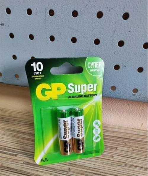 Батарея AA GP Super Alkaline 15A LR6 (2шт)
