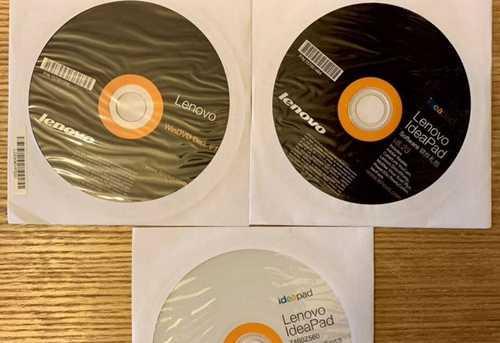 Диски восстановления, документы Lenovo Windows 7