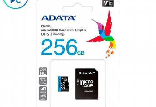 Флеш карта microSD 256GB adata Premier V10 (SD ада