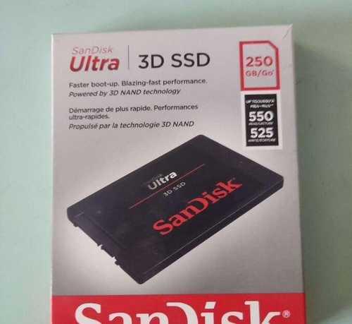 Новый SSD Sandisk 250GB