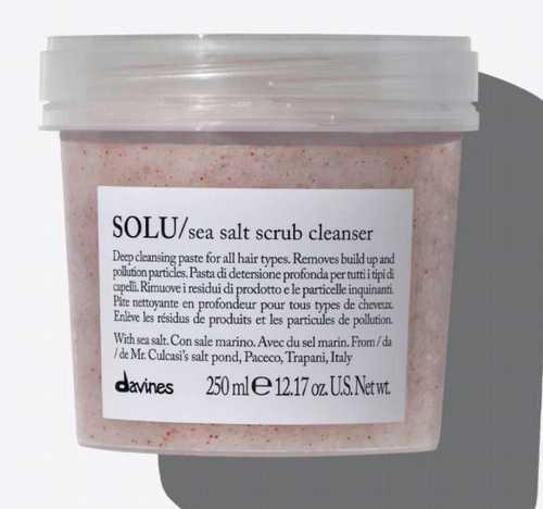 Davines скраб solu