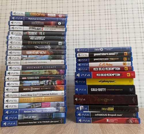 Игры ps4 ps5