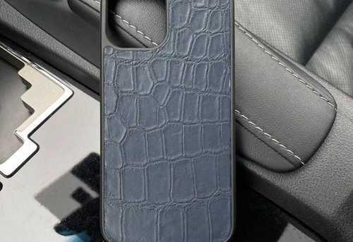 Чехол на iPhone 12 pro из кожи крокодила