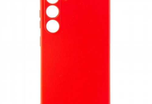 Силиконовый чехол для Samsung Galaxy S23+ красный