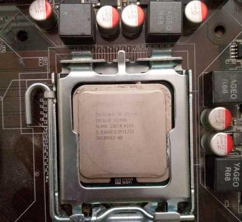 Связка на Lga775 - xeon e5440 + asus p5ql pro