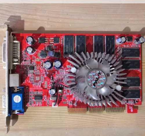 128Mb GeForce FX5500 Palit - AGP видеокарта