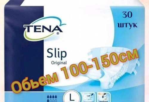 Подгузники памперсы для взрослых Tena Slip L