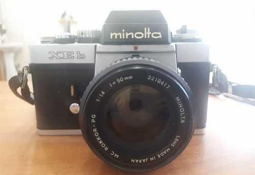Фотоаппарат пленочный Minolta XE Ь