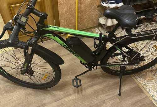 Электровелосипед eltreco xt600d б/у