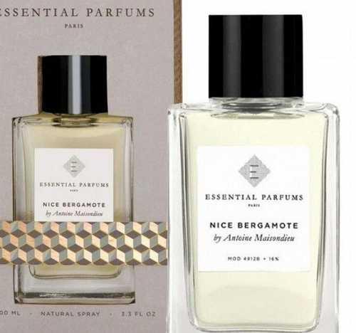 Essential parfums paris nice bergamote