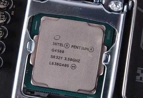Процессор Intel Pentium G4560 с охлаждением
