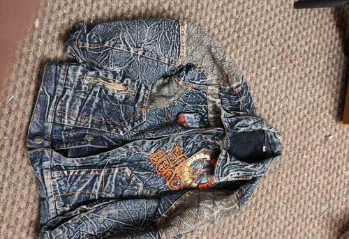 Куртка детская джинсовая длинна 50 см, ширина 38