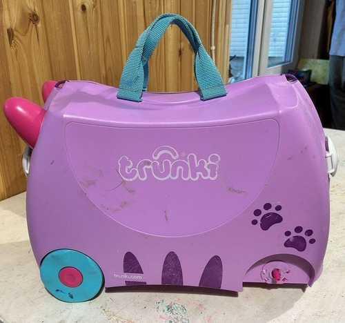 Детский чемодан trunki