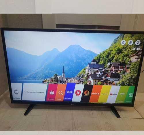 Телевизор Lg 43uh603v