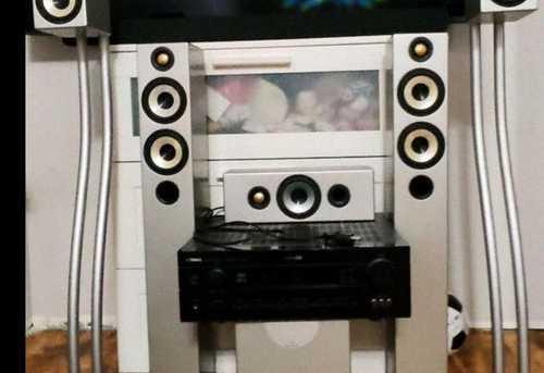 Домашний кинотеатр Monitor Audio + ресивер Yamaha