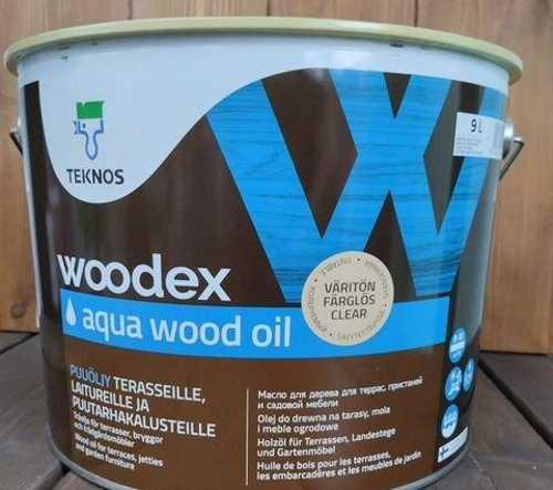 Woodex Aqua Wood Oil Teknos масло для террас Уфа