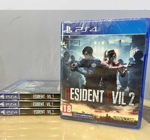 Resident Evil 2 remake ps4 (новый диск)