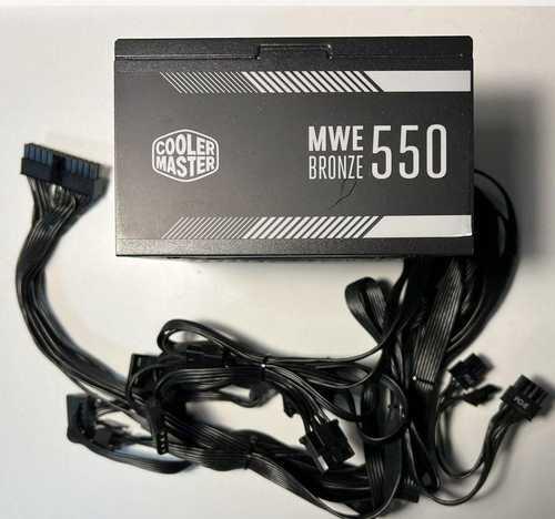 Блок питания Cooler Master MWE Bronze 550w