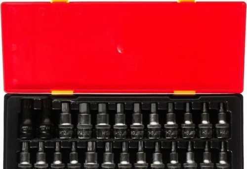 Набор бит-головок 1/2" HEX H4-H14, torx T20-T60,sp